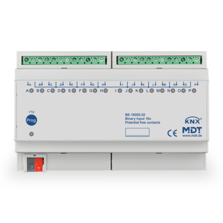 MDT Binary Input 16-fold, 8SU MDRC, Contact Inputs