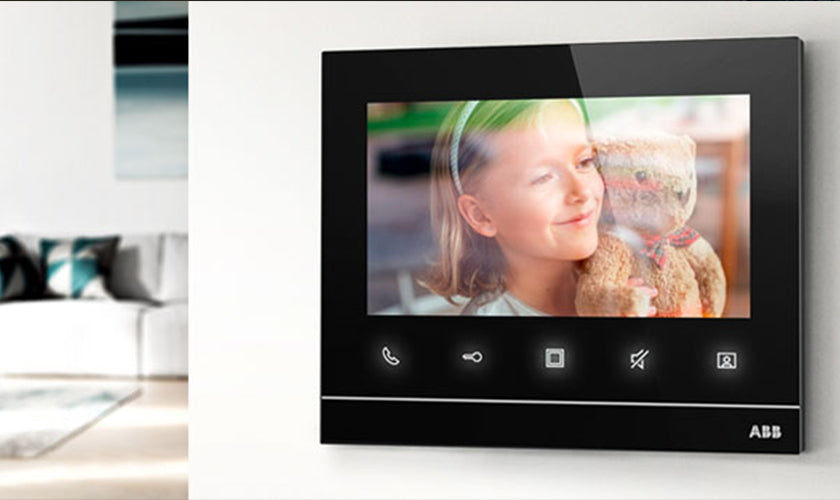 Stylish and personalised door entry from ABB