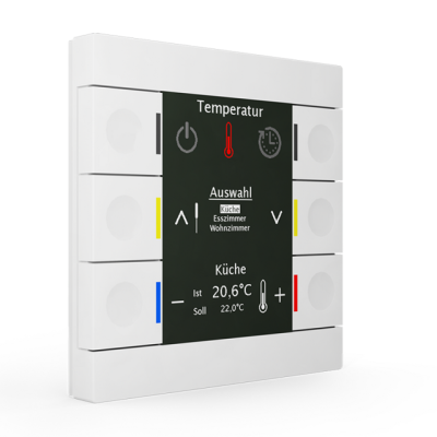 MDT Central Operation Unit Smart 86 with colour display, Plastic