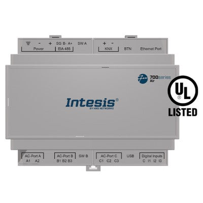 Intesis Multi-brand AC interface with KNX, Serial and IP support