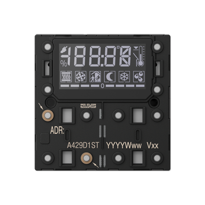 Jung KNX room controller display module, 3-gang, F40, Secure, A range