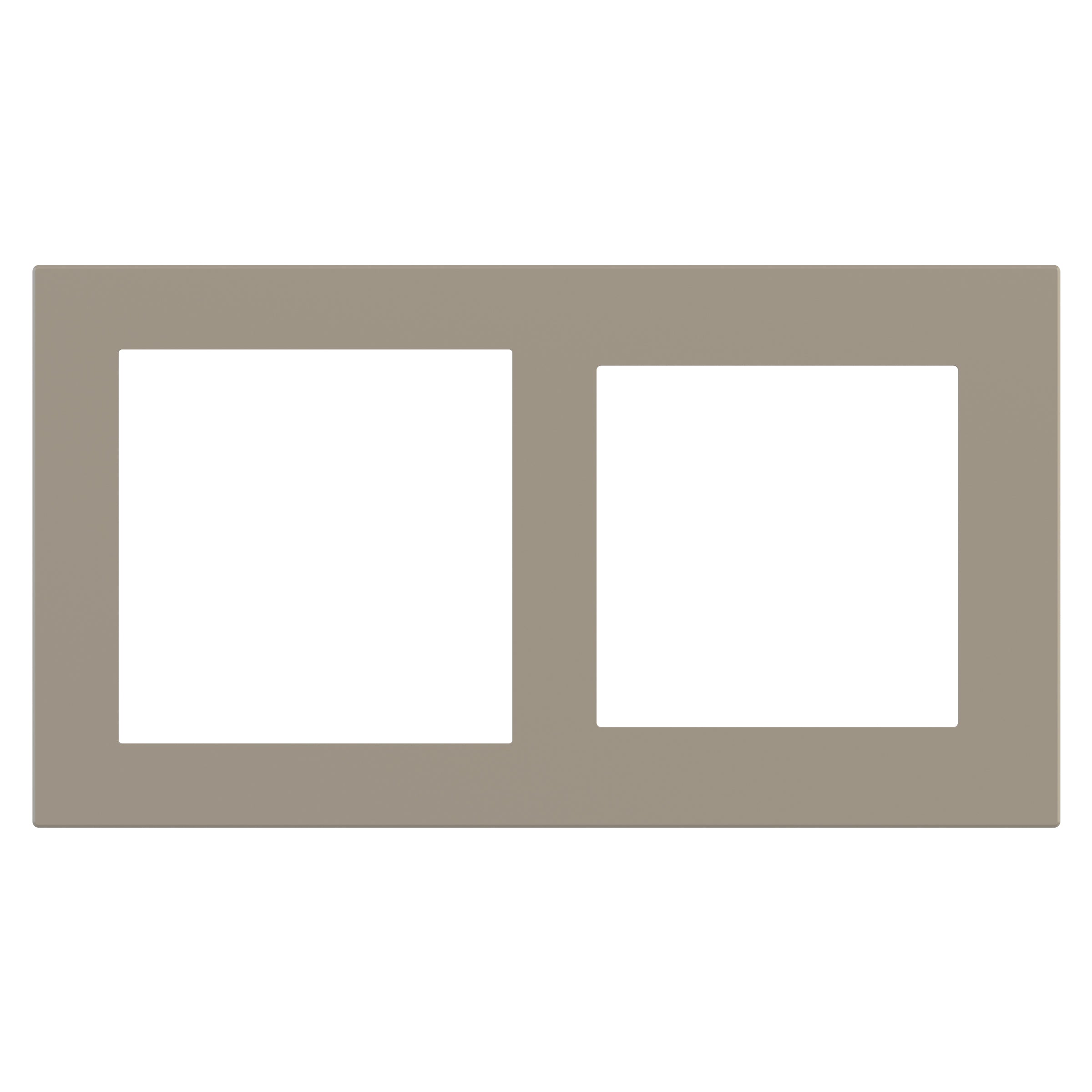 eKinex 2-fold plate - window 60x55mm - Fenix NTM - Deep