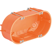 Kaiser Cavity wall Two-gang junction box (2x Ø: 68 mm) (PK10)